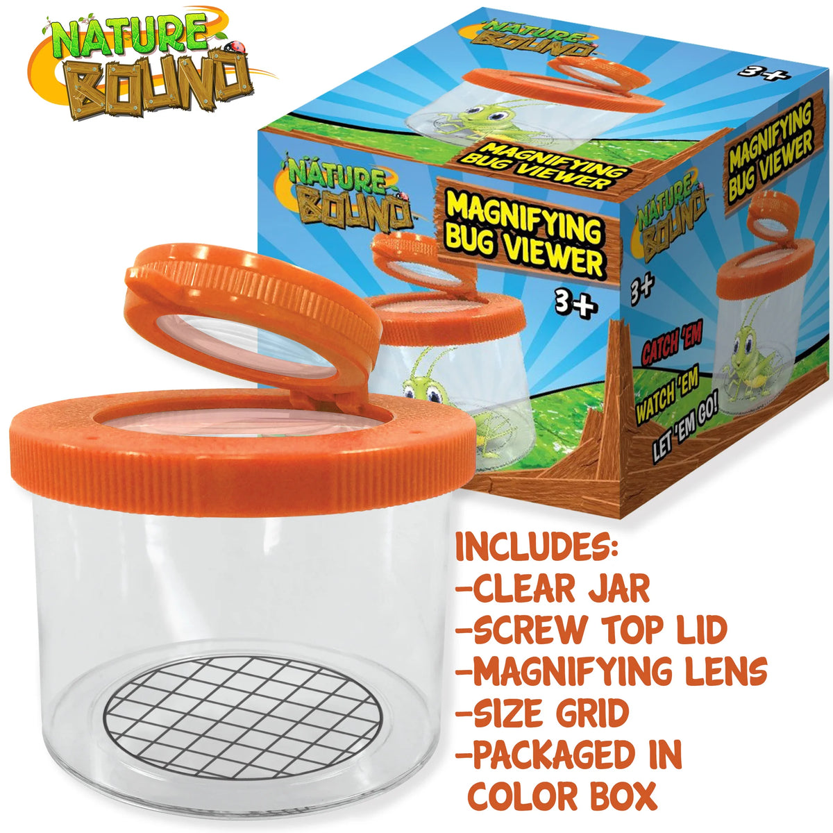 Magnifying Bug Viewer Jar: A Window into Nature – Butterfly Pavilion